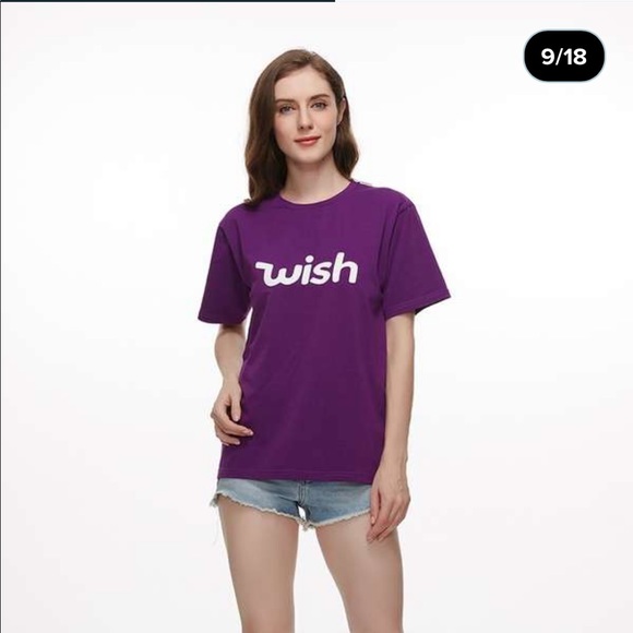 Tops | Assorted Wish Logo Tee Shirts | Poshmark